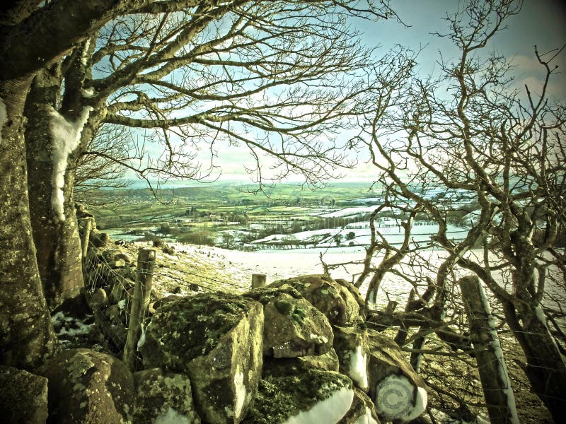 Winter Photo with Snow in Ireland Stock Image - Image of cold, snow ...