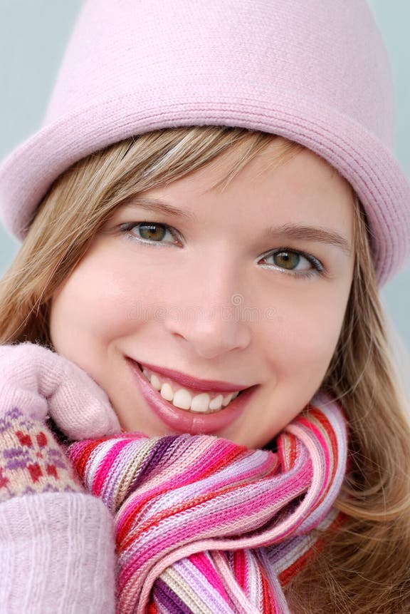 Winter portrait stock photo. Image of coldness, holiday - 3741564