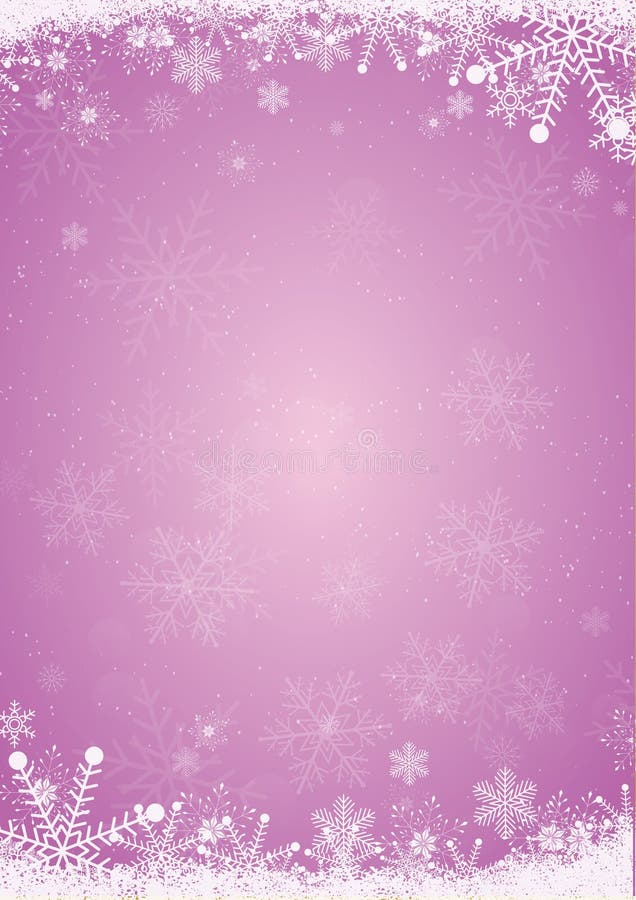 Winter Wonderland Lavender Border