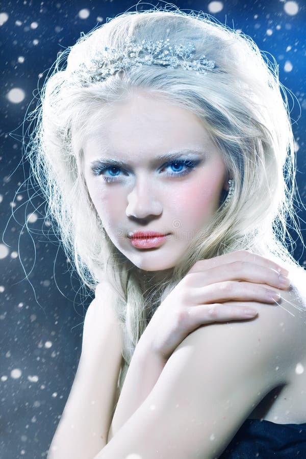 Ice queen stock photo. Image of decoration, frozen, dreaming - 35459482