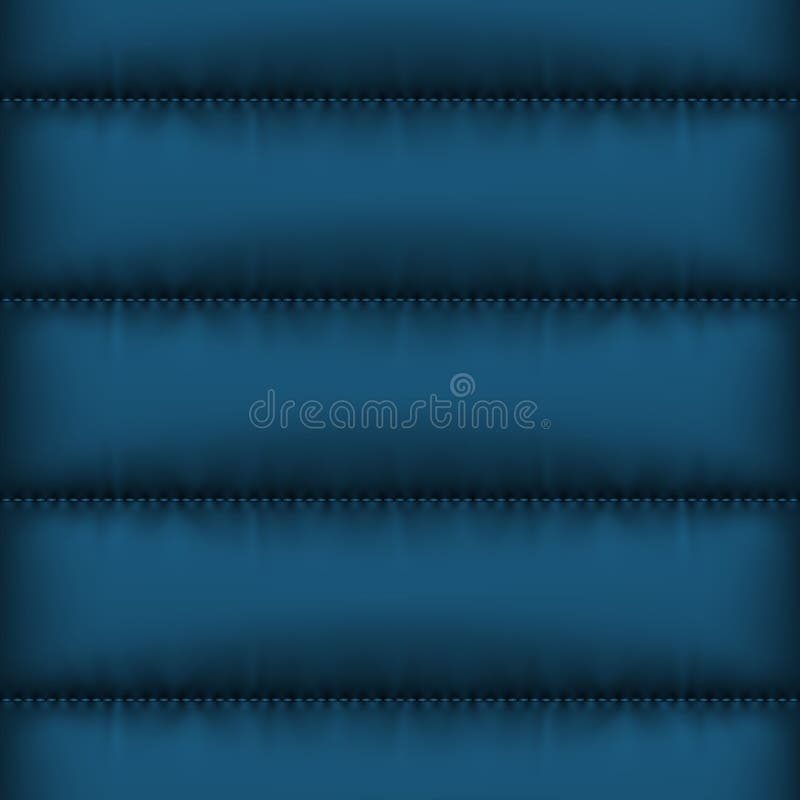 Winter Quilted Down Jacket Blue Background. Warm Windbreaker Vector ...