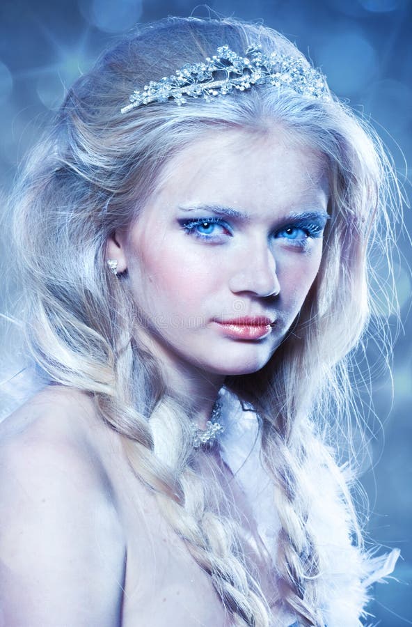 Winter queen stock photo. Image of adult, frost, holiday - 22423760