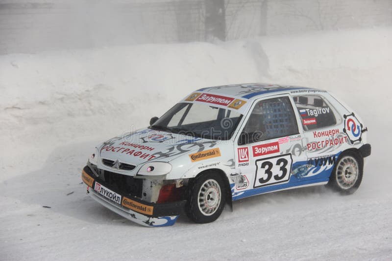 Winter race editorial stock image. Image of cars, motor - 19745189