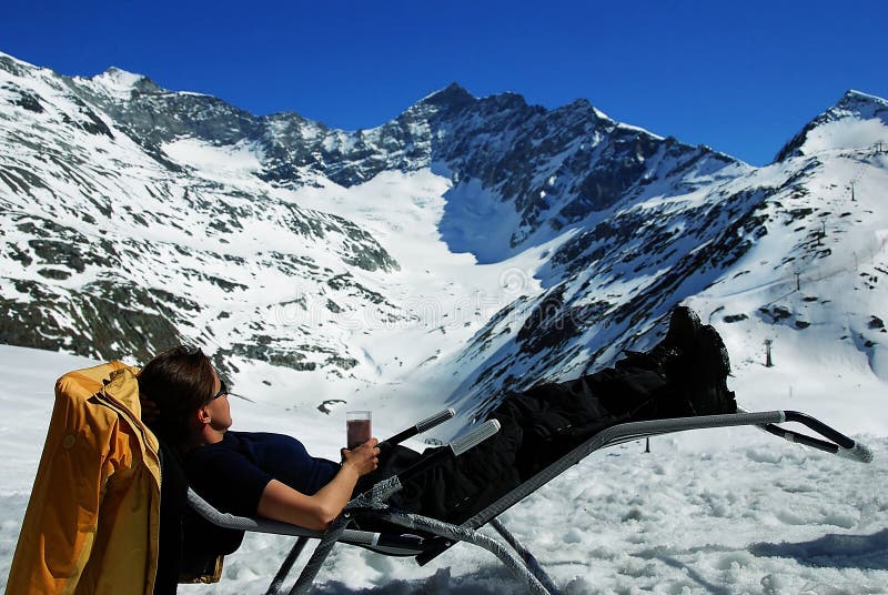Skiers in winter stock photo. Image of snow, outdoor, pole - 4625786