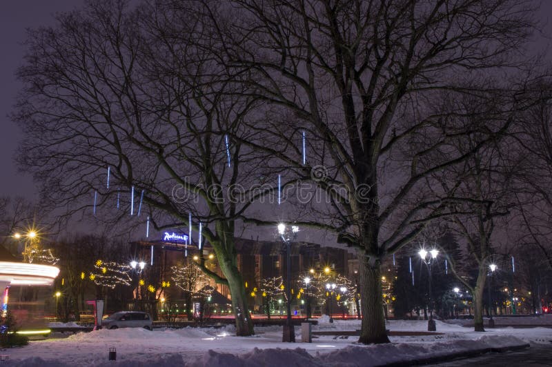 Winter Riga in December 31 of 2014 Editorial Photography - Image of ...