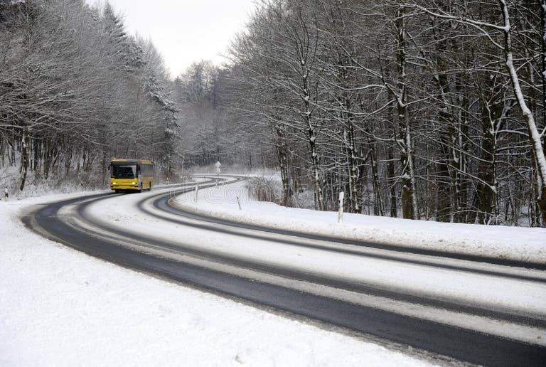 1,683 Snowy Bus Road Stock Photos - Free & Royalty-Free Stock Photos ...