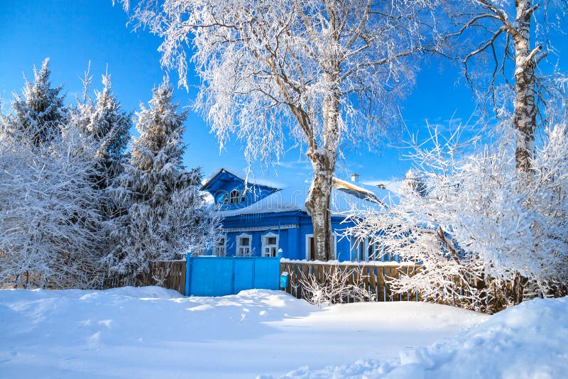 Wintertime in Sweden stock image. Image of winter, white - 1643917