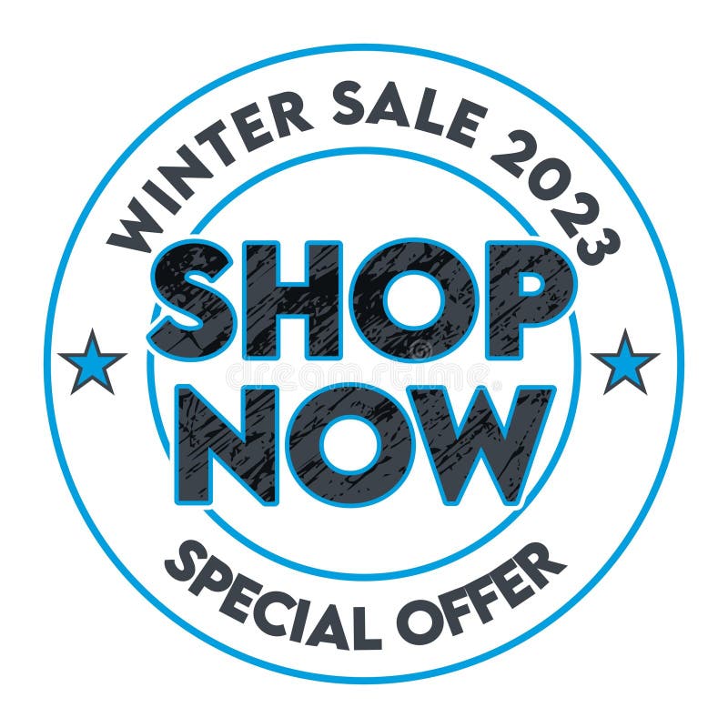 Winter Sale 2023 Badge Vector and Clip Art Stock Vector - Illustration ...
