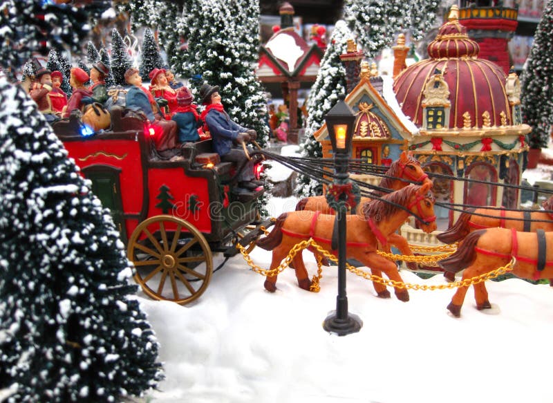 Santa Christmas Train stock photo. Image of santa, transport - 7510404