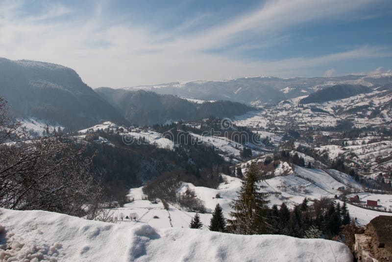 Winter scene stock photo. Image of forest, snow, scenery - 40508306