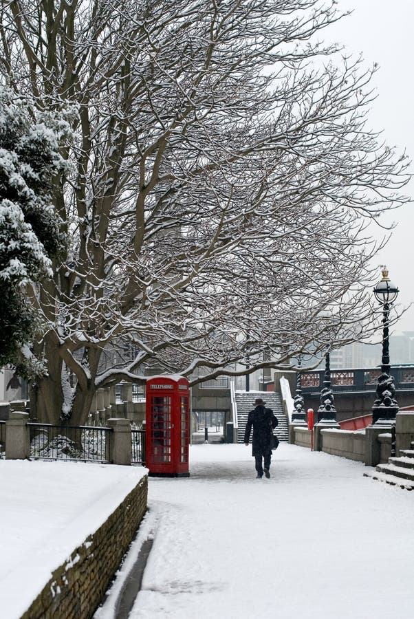 Winter in London stock photo. Image of covered, weather - 37088454