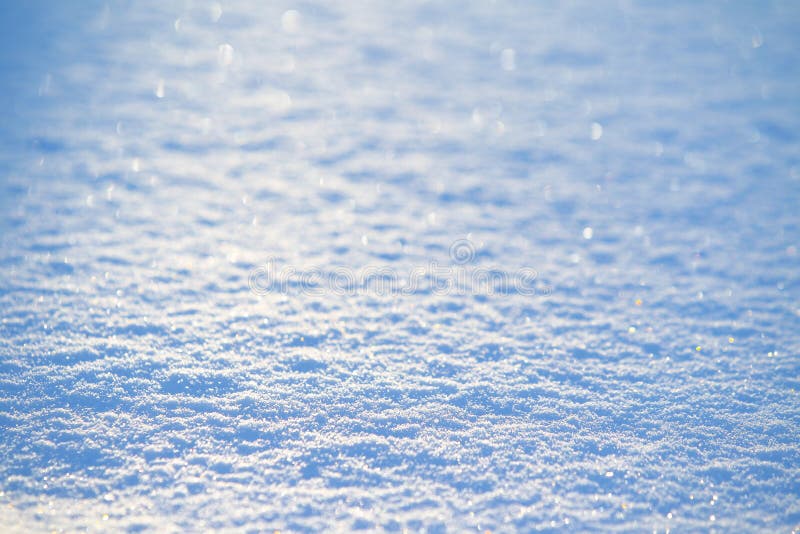 Winter Scene - Snowfall on the Snow Ground Stock Image - Image of ...