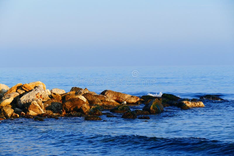 Winter sea wilde coast stock image. Image of beach, wilde - 85378863