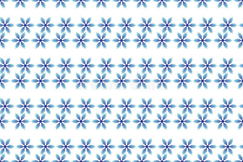 Winter Seamless Pattern with Colorful Gradient Snowflakes on White ...