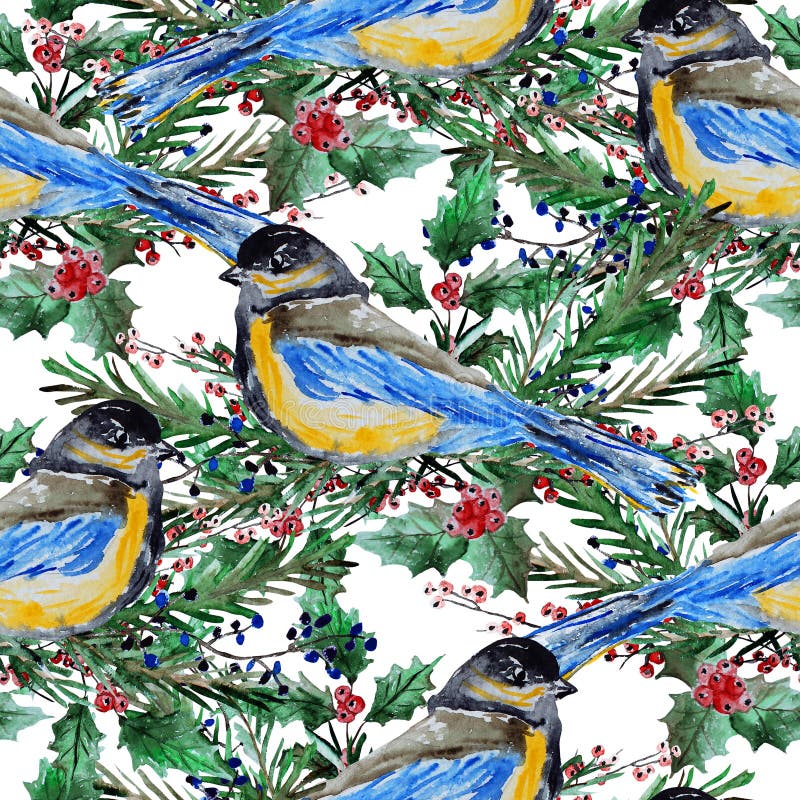 Winter seamless pattern stock illustration. Illustration of repeat ...