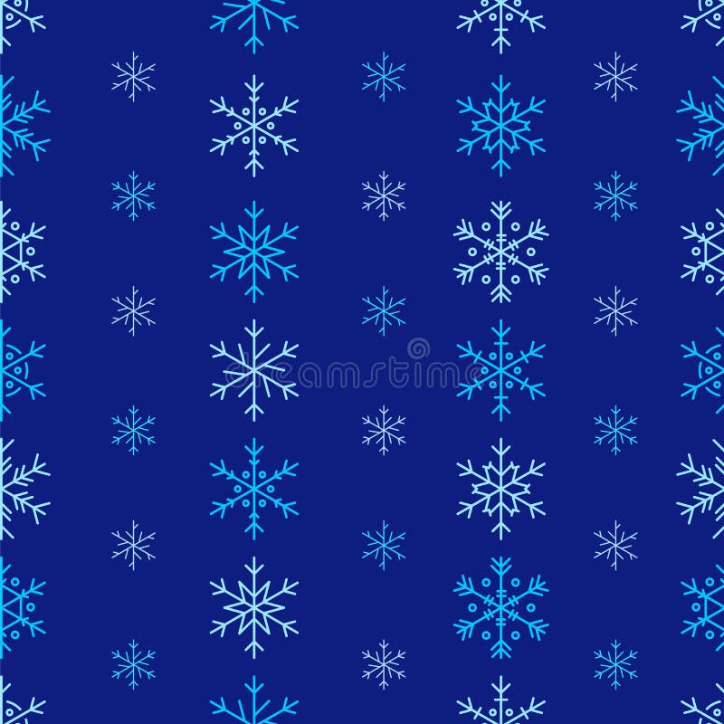 Winter Seamless Snowflake Pattern. Vector EPS 10 Stock Vector ... Winter Seamless Snowflake Pattern. Vector EPS 10 Stock Vector ...