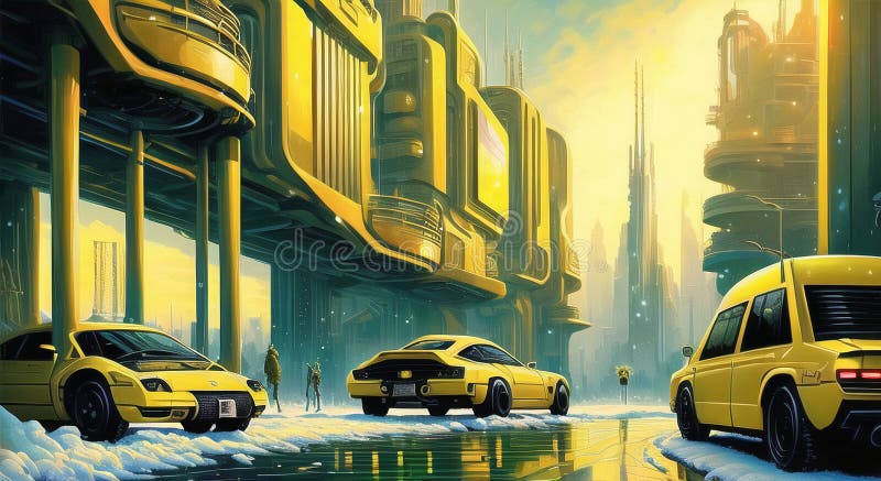 Winter Season is Back Nature Landscape Ai Generated Stock Illustration ...