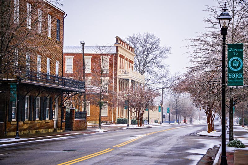 Winter Season in York South Carolina Editorial Image - Image of ...