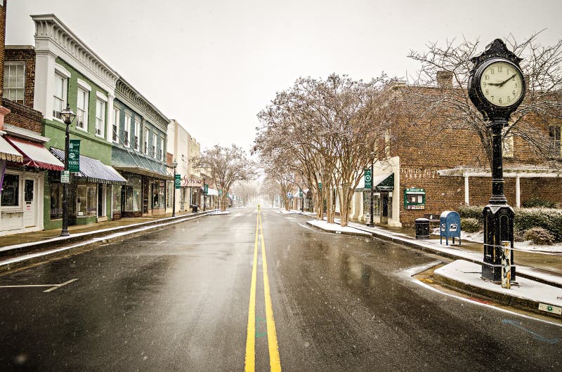 Winter Season in York South Carolina Editorial Image - Image of ...