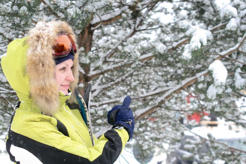 Winter smile stock photo. Image of recreation, active - 12455744