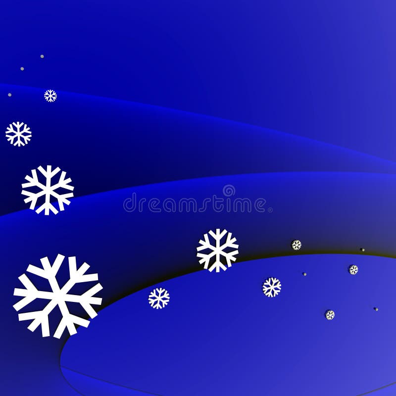 Snowflake Flurries Clipart
