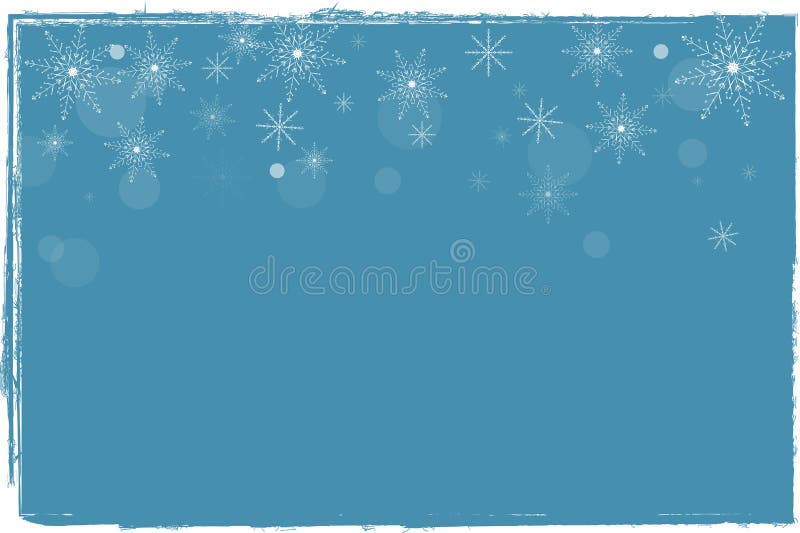 Winter Snow Background for Website, Card or Post Stock Vector ...