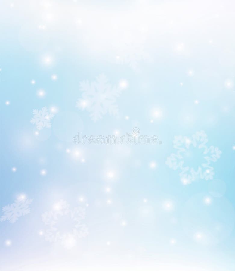 Snow Background for Christmas Card or Wallpaper. Crystal Snow. Winter ...
