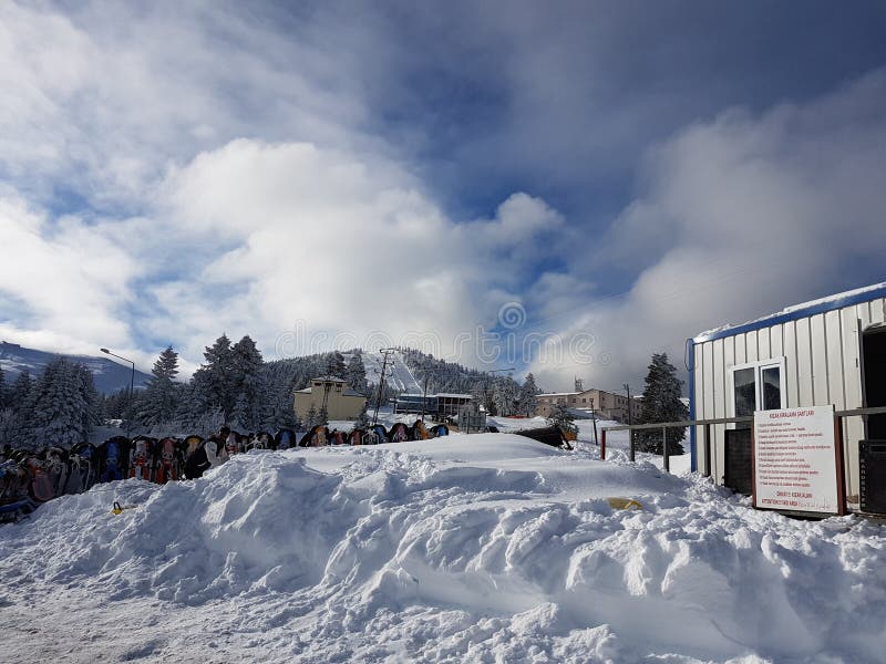 Winter and Snow editorial stock image. Image of twighlight - 85259849