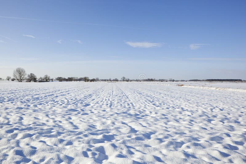 Winter snow fields stock image. Image of patterns, ripples - 29608353