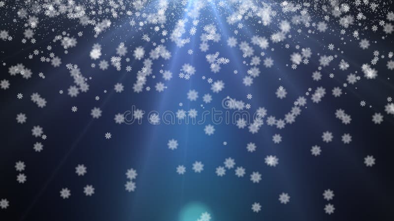 Winter Snow Flake Abstract Background Stock Illustration - Illustration ...