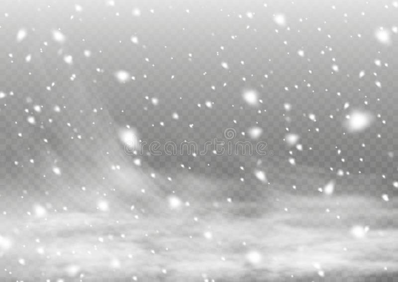 Winter Snow Wind Fog. Light, Dust, Snowstorm, Xmas Stock Vector ...