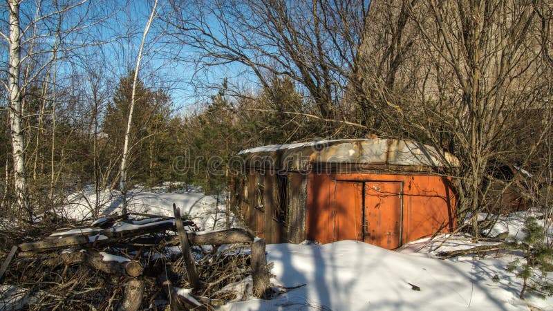 Winter, Snow, Shack, Tree Picture. Image: 119412606