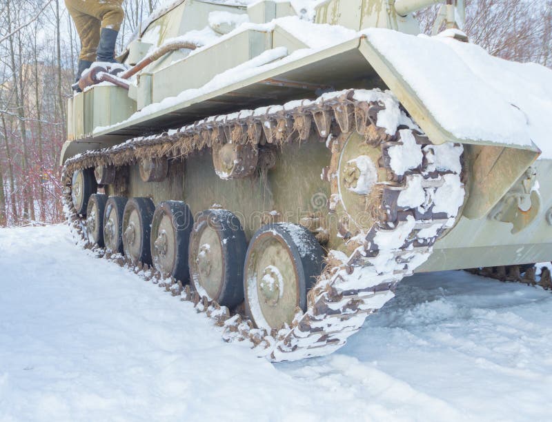 Snow Tank HDR stock photo. Image of tank, military, high - 8449006