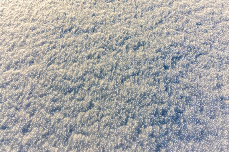 Winter Snow Texture Background on a Sunny Day Stock Photo - Image of ...