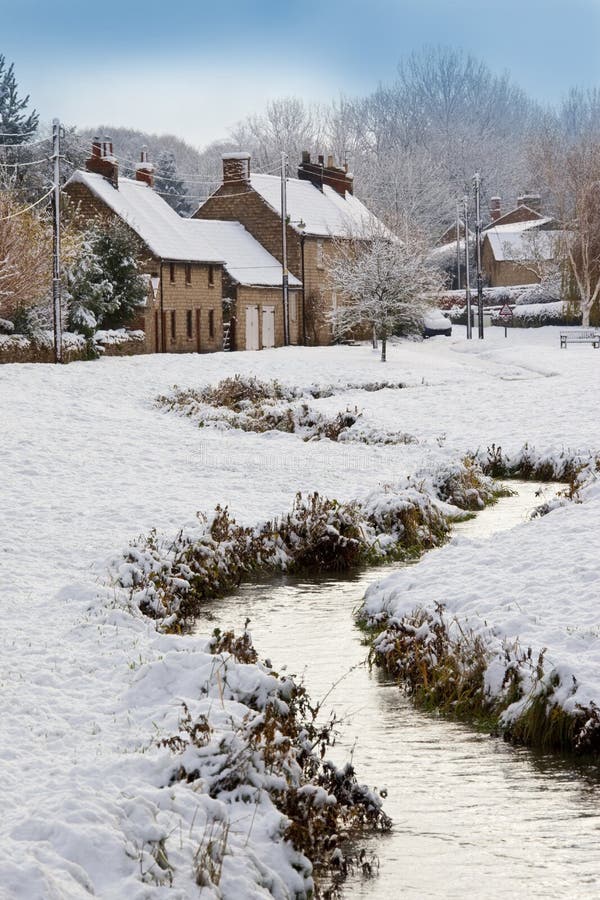 Winter Snow - Yorkshire - England Stock Photo - Image of rural, frozen ...