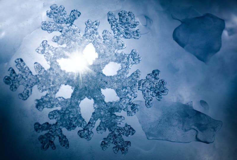 Winter Snowflake stock image. Image of crystal, frozen - 7254557