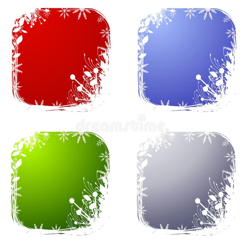 Winter Snowflake Background Tiles Stock Illustration - Illustration of ...