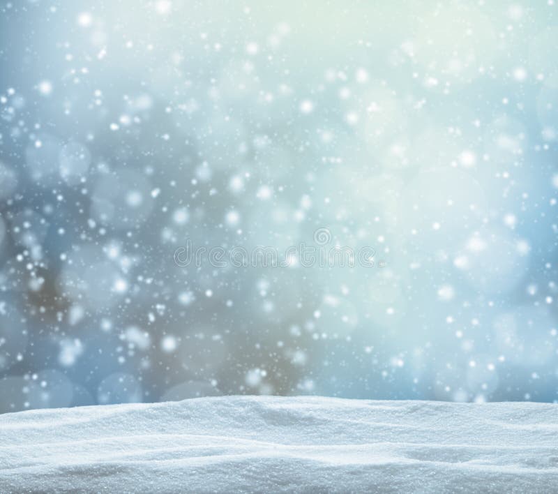 Winter Snowy Abstract Background Stock Image - Image of cold, winter ...