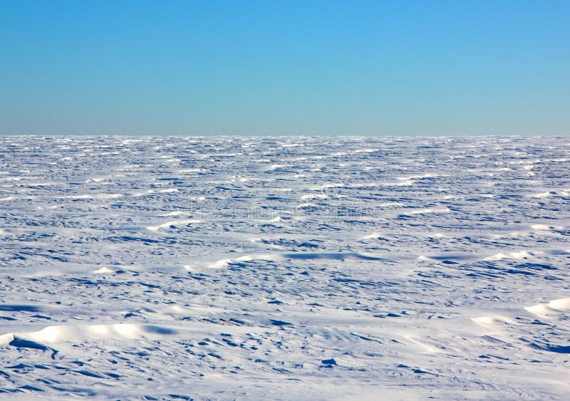Winter snowy field stock photo. Image of scene, cover - 28518862