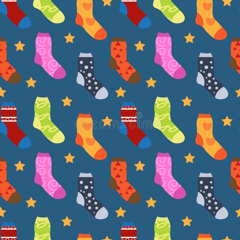 Socks Background Pattern Stock Illustrations – 17,339 Socks Background ...