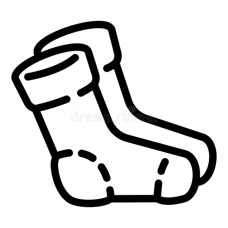 Outline Pair Socks Stock Illustrations – 1,000 Outline Pair Socks Stock ...