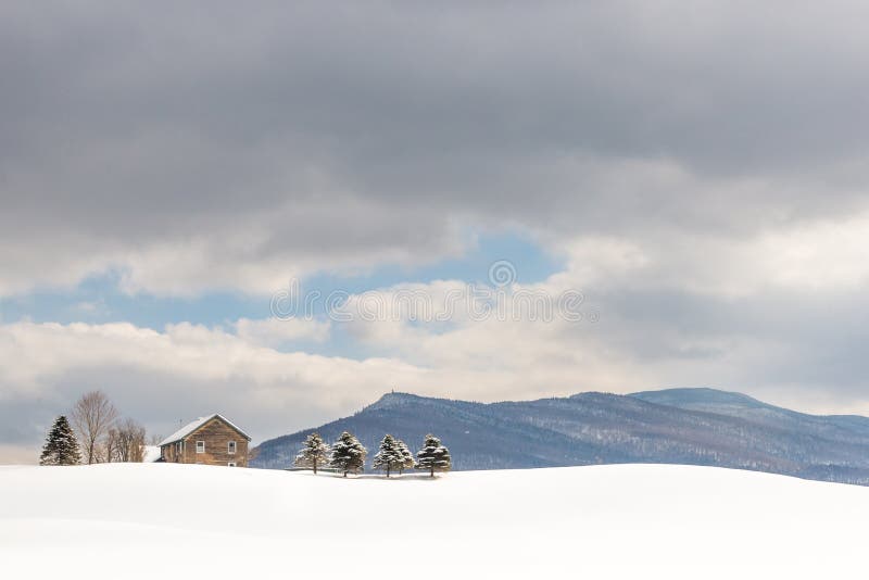 Winter Solace stock image. Image of looming, dreams, newengland - 52380687