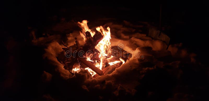 Winter Solstice Fire Celebration Stock Image - Image of winter, wheel ...