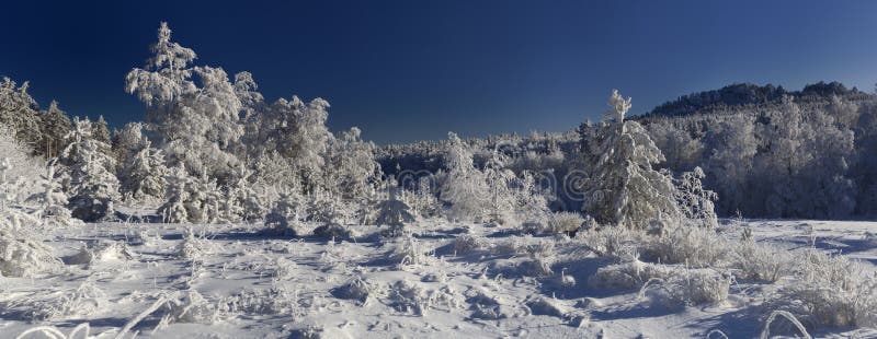 Winter in southern ural stock image. Image of nature - 18005763