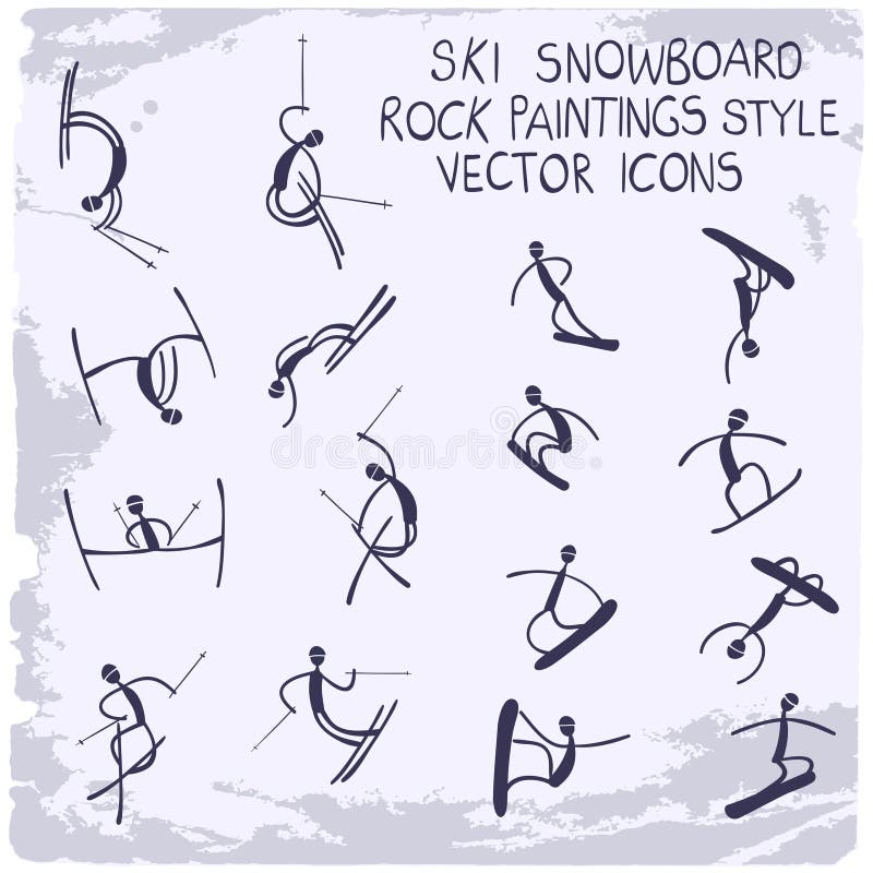 Winter sport. stock vector. Illustration of activity - 66965669