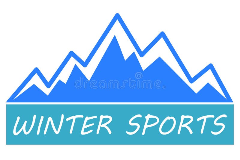 Winter sports stock vector. Illustration of winter, recreation - 35842220