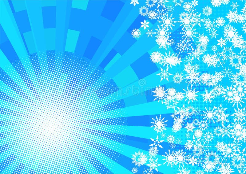 Winter sun background stock illustration. Illustration of flakes - 26950785