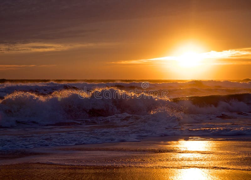 Winter Sunrise stock photo. Image of water, skye, blue - 68180616