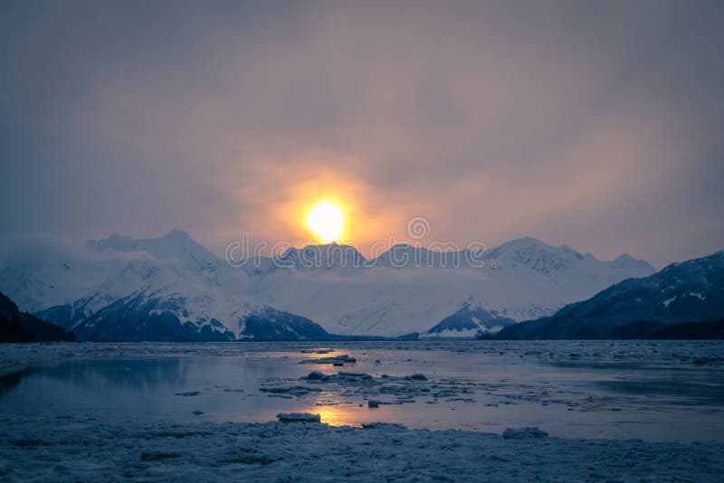 Winter Sunrise stock photo. Image of sunrise, vacation - 48513518