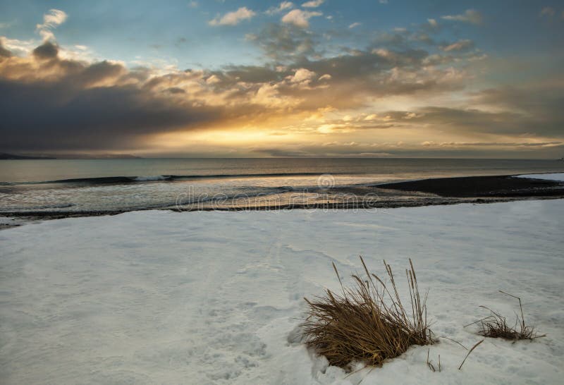 Homer Sunset stock photo. Image of landscape, dusk, beauty - 40388510